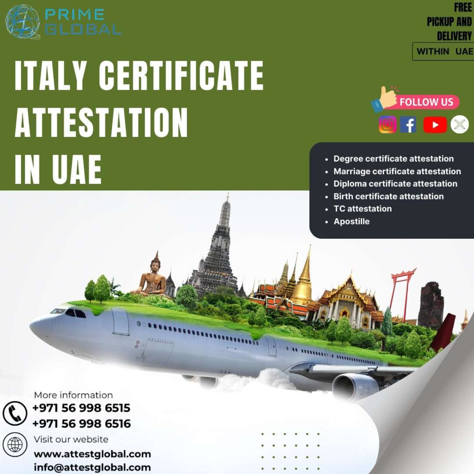 Attest Your Italian Certificates Now! Streamline Your UAE Journey ...