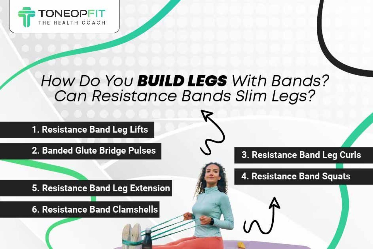 6 Best Resistance Band Exercises For Legs: Tone Your Legs In 2 Weeks ...