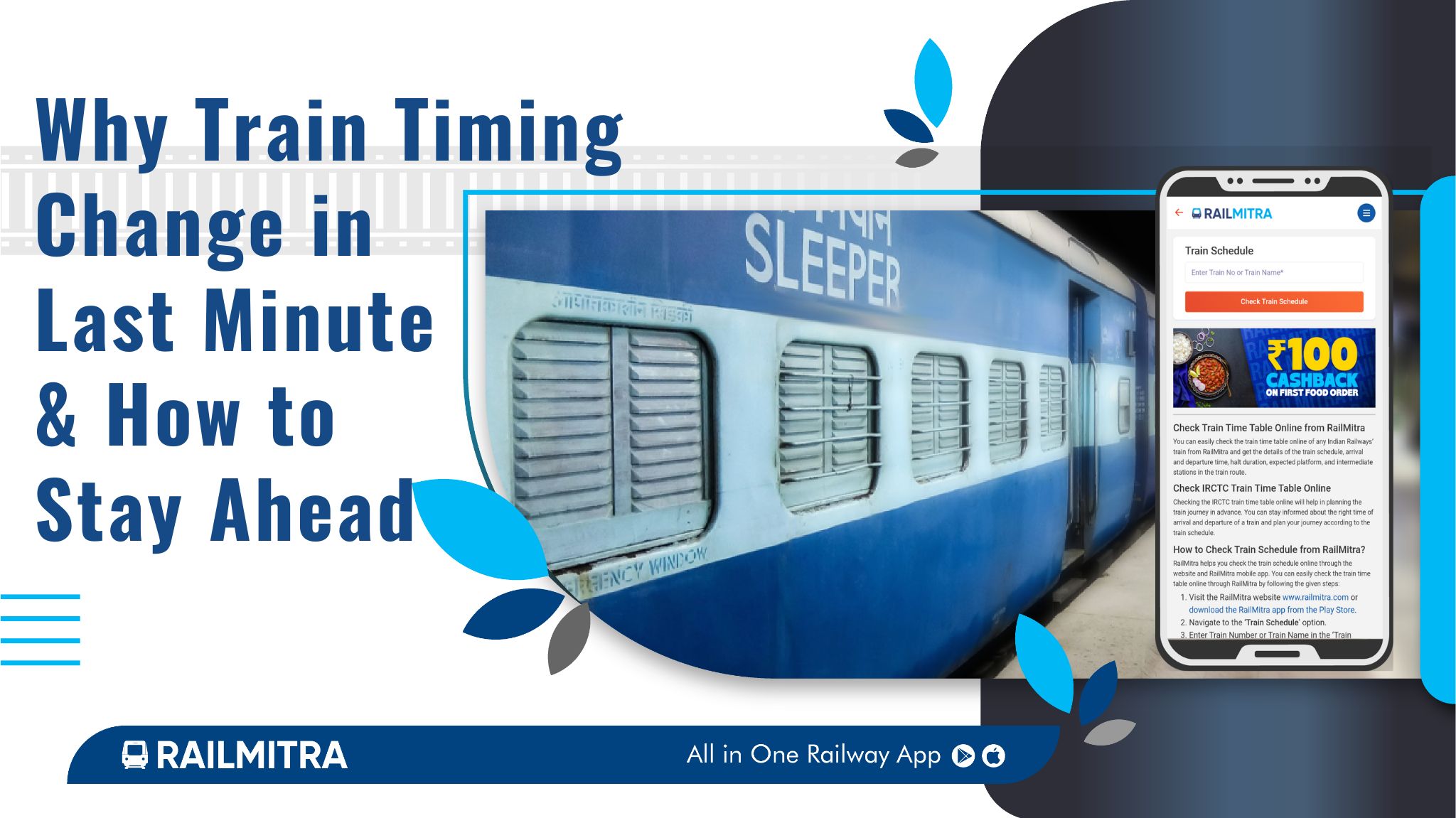 Why Train Timings Change in Last Minute & How to Stay Ahead - ezine ...